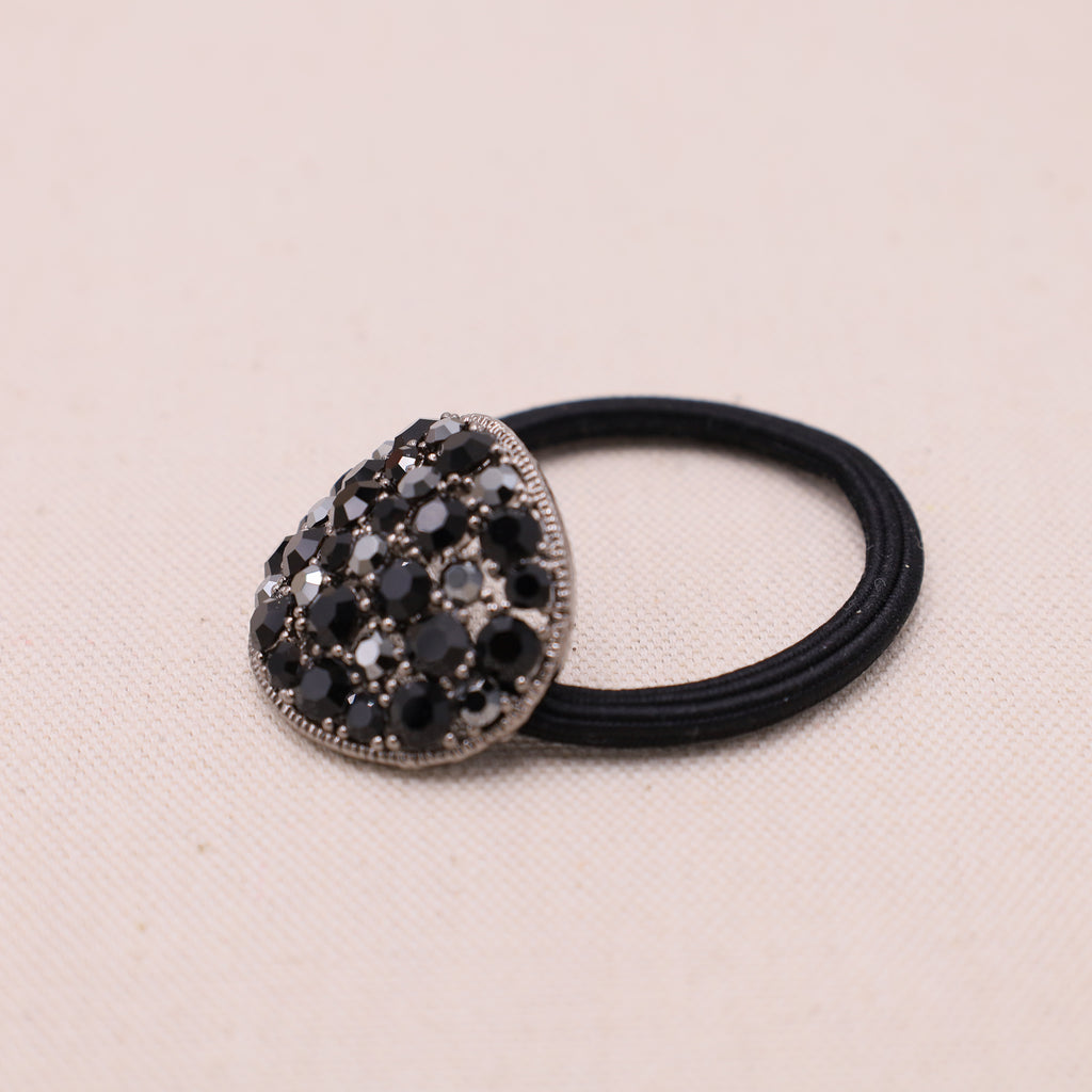 Crystal Ponytail Holder – Rhinestone Hair Tie for Elegant Hairstyles ...