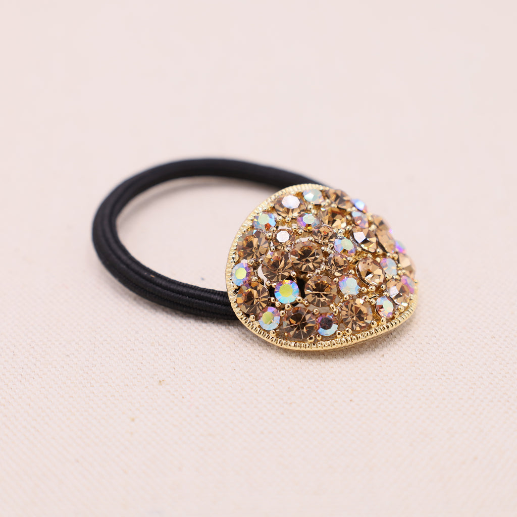 Crystal Ponytail Holder – Rhinestone Hair Tie for Elegant Hairstyles ...