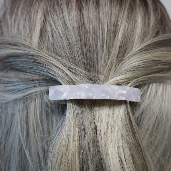 Slim Acrylic Acetic Hair Barrette | Symila Fashion